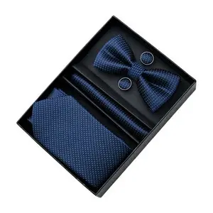 MOUSTACHE Dotted Tie Set - Blue