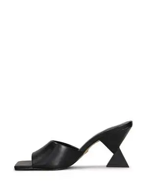 ANDREA CARRANO Leather Heeled Sandals