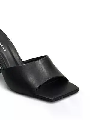ANDREA CARRANO Leather Heeled Sandals