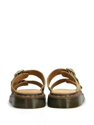 Dr. Martens Suede Slippers - Neutrals