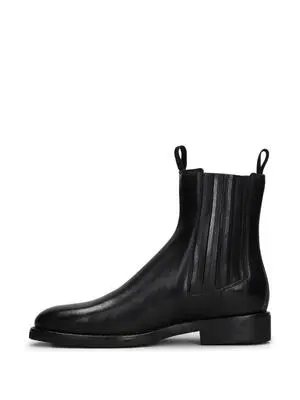 GOLDEN GOOSE Leather Chelsea Combat Boots