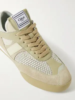Chloé Kick Sneakers - Green