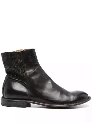 Moma Leather Ankle Boots