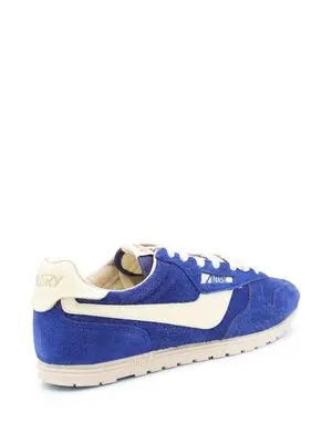 AUTRY Windspin Low Leather Sneakers - Blue