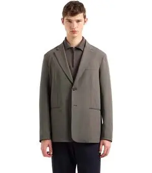 Emporio Armani Travel Essential Single-breasted Jacket