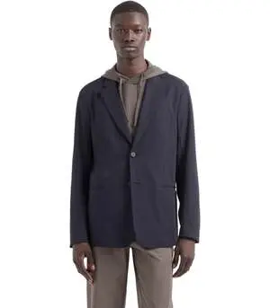 Emporio Armani Single-breasted Jacket - Blue