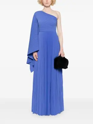 Solace London Maci Maxi Dress - Blue