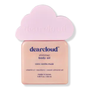 DEARCLOUD Coco Vanilla Musk Shimmer Body Oil - One-color