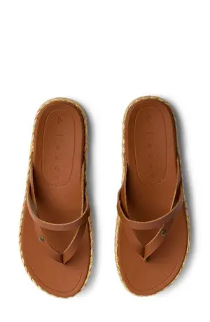 Reef Vista Carmen Platform Flip Flop - Cocoa