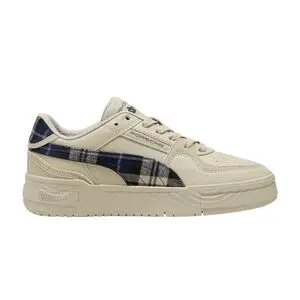 PUMA Porsche Legacy X Ca Pro Tartan Sneakers - Tan