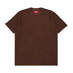 Supreme Stencil Thermal Short-sleeve Top - Brown