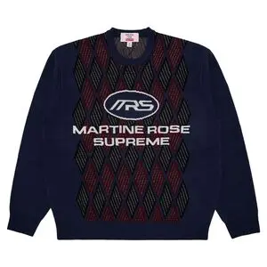 Supreme X Martine Rose Sweater - Blue