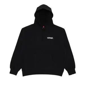 Supreme Anarchy Hooded Sweatshirt - Black