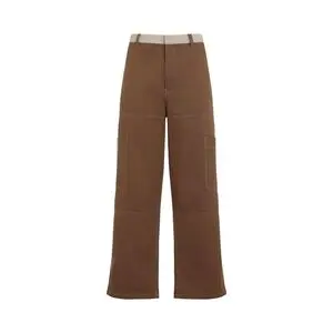 Off-White Straight Cargo Trousers