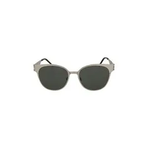 Saint Laurent Round Metal Sunglasses - Silver