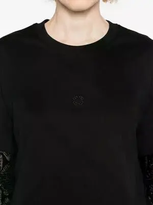Givenchy Overlapped Cropped T-shirt