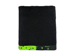 Off-White X Ica Shower Towel - Black/green