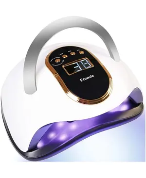 COWIN Nail Lamp 168w Lcd Display For Drying Nails - White