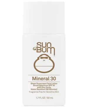 SUN BUM Mineral Spf 30 Liquid Face - No Color
