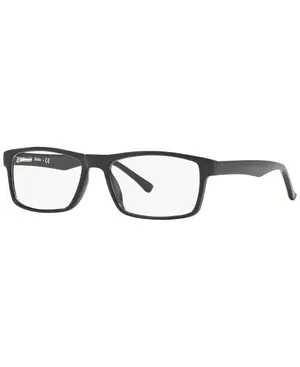 SFEROFLEX Rectangle Eyeglasses - Black
