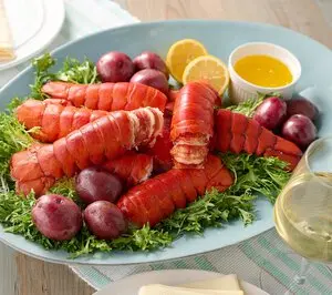 GREENHEAD LOBSTER A-d 4-5oz Lobster Tails Auto-delivery - One-color