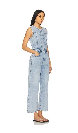 Paige Cirie Ankle Denim Jumpsuit