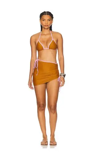 IT'S NOW COOL Triangle Duo Bikini Top