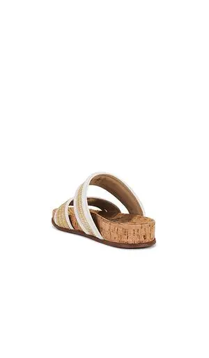 Sam Edelman Rowan Sandal - Natural & Bright White