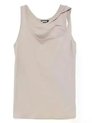 MOOHONG Draped Sleeveless Top