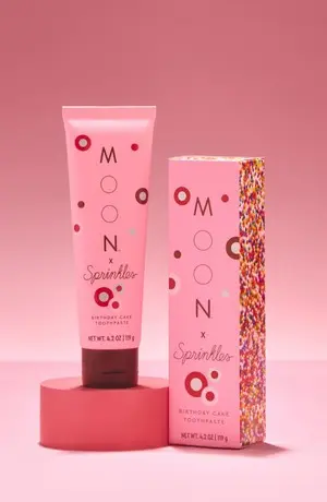 MOON X Sprinkles Birthday Cake Toothpaste