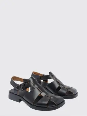 Camper Dana Leather Sandals - Black