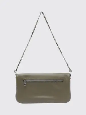 Zadig&Voltaire Clutch With Chain Strap - Grass Green