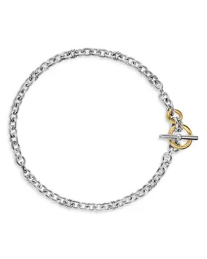 David Yurman Mercer Chain Necklace - Silver/gold