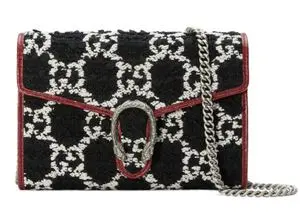 Gucci Dionysus Mini Gg Tweed Shoulder Bag