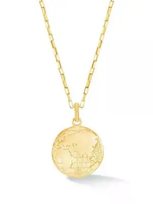 DOWER & HALL Talisman Pendant Necklace - Gold