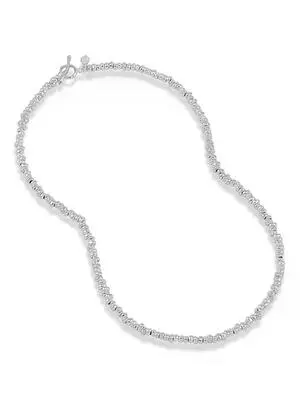 DOWER & HALL Small Nugget Necklace - Silver