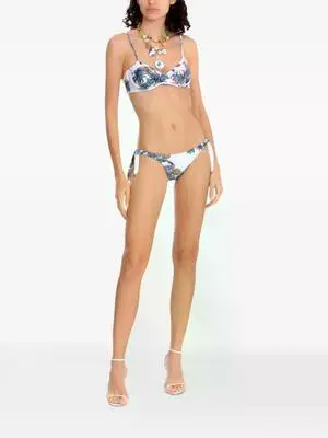 AMIR SLAMA Floral-print Bikini