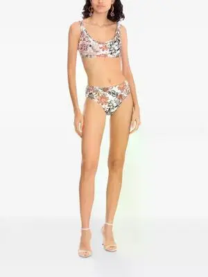 AMIR SLAMA Floral-print Bikini