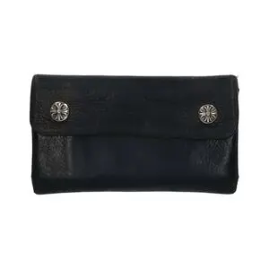 Chrome Hearts Wave Wallet - Black