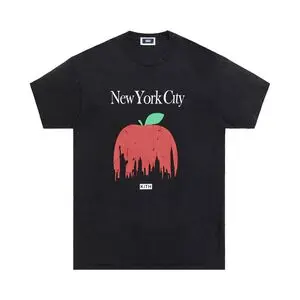 Kith Big Apple Vintage Tee - Black