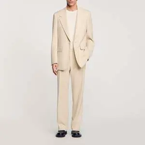 Sandro Oversized Wool Suit Jacket