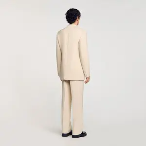 Sandro Oversized Wool Suit Jacket