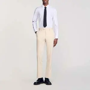 Sandro Suit Trousers - Ivory