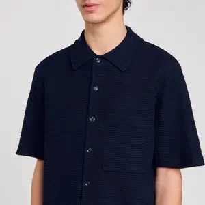 Sandro Waffled Shirt