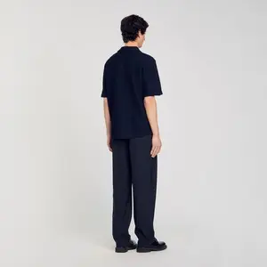 Sandro Waffled Shirt