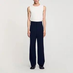 Sandro Classic-fit Suit Trousers - Black