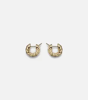 David Yurman 18kt Yellow Hoop Earrings