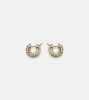 David Yurman 18kt Yellow Hoop Earrings