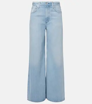 CITIZENS OF HUMANITY Citizens Of Humanity Paloma Mid-Rise Wide-Leg Jeans In Siesta