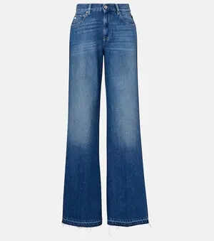 Ag Hyeres Wide-leg Jeans - Blue